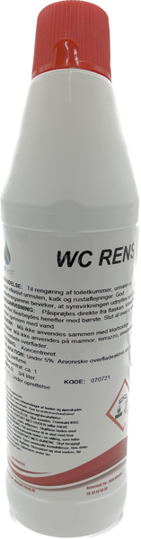 Just Clean, WC rens, 750 ML - Rengøringsmidler - Just-Clean A/S