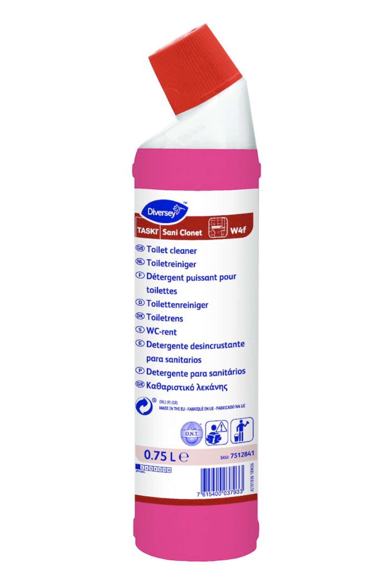 TASKI Sani Clonet 6x0.75L - Toiletrens - Rengøringsmidler - Just-Clean A/S